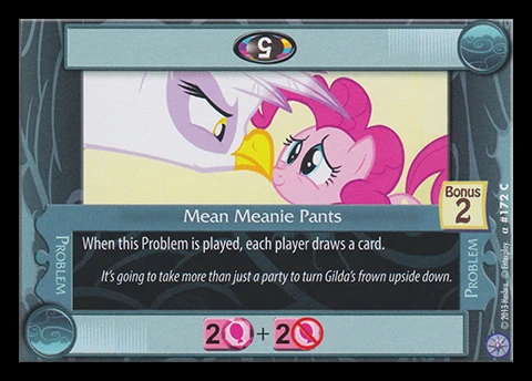 Mean Meanie Pants | My Little Pony Collectible Card Game Wiki | Fandom