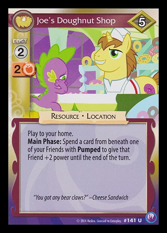 Joe's Doughnut Shop | My Little Pony Collectible Card Game Wiki | Fandom