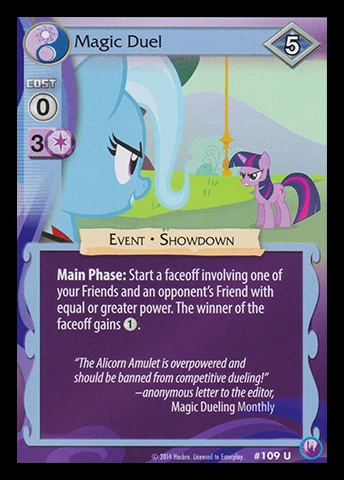 Magic Duel | My Little Pony Collectible Card Game Wiki | Fandom