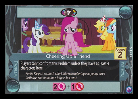 Cheering Up a Friend | My Little Pony Collectible Card Game Wiki | Fandom
