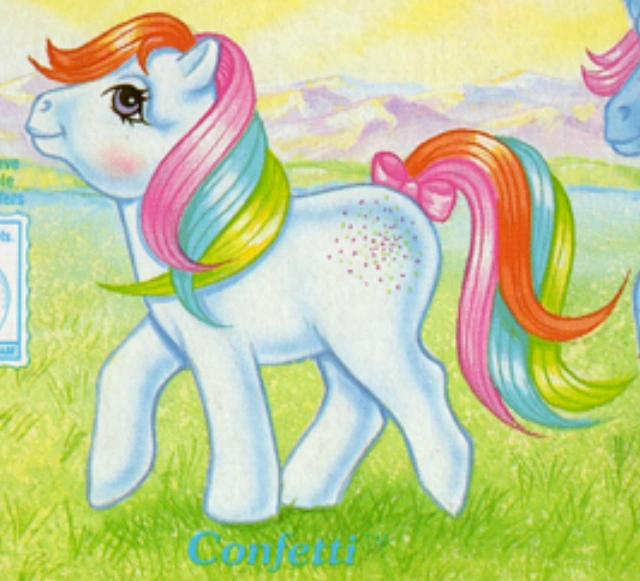 Confetti | My Little Pony G1 Wiki | Fandom