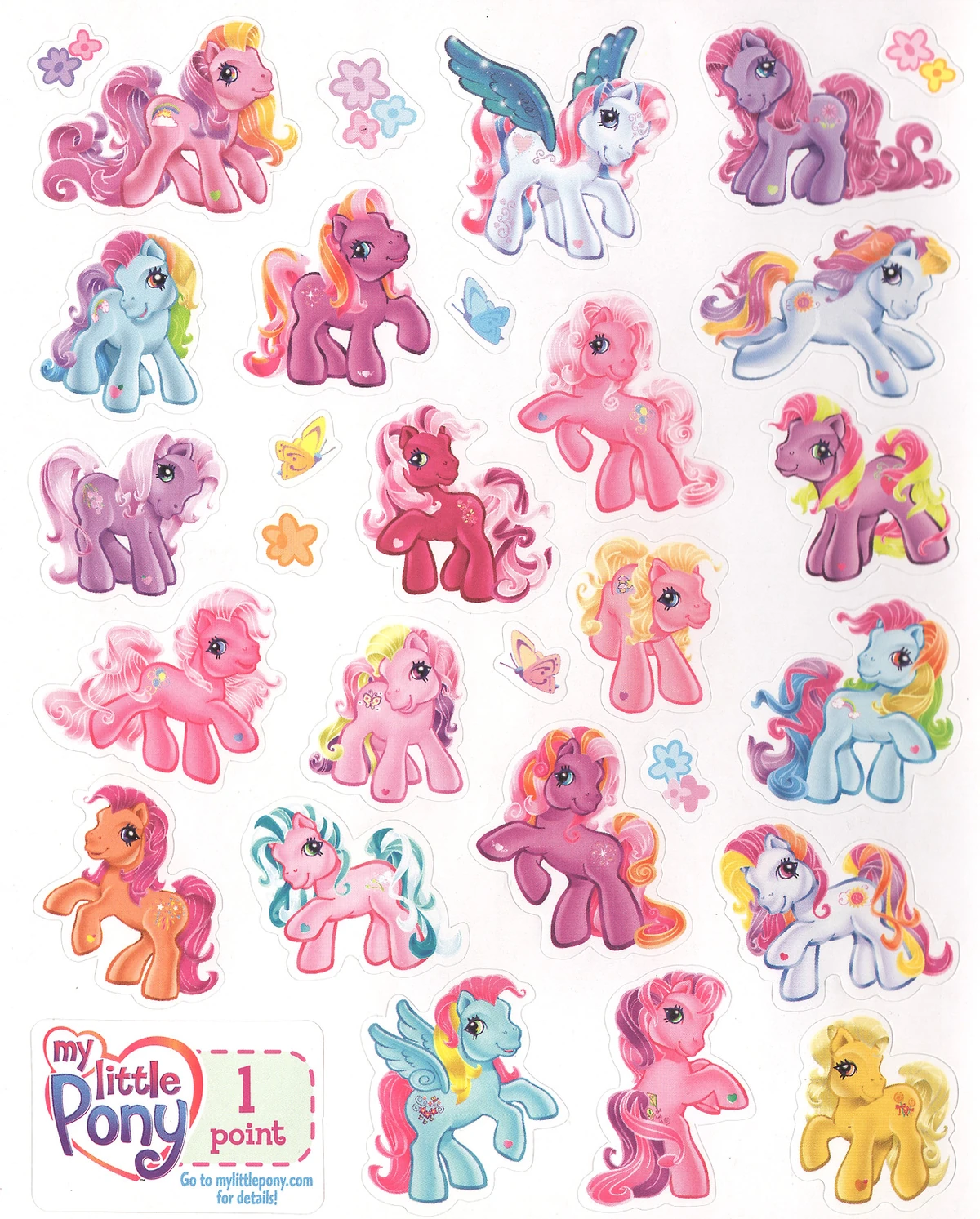 Stickers | My Little Pony G3 Wiki | Fandom