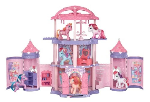 Crystal Rainbow Castle (Playset) | My Little Pony G3 Wiki | Fandom