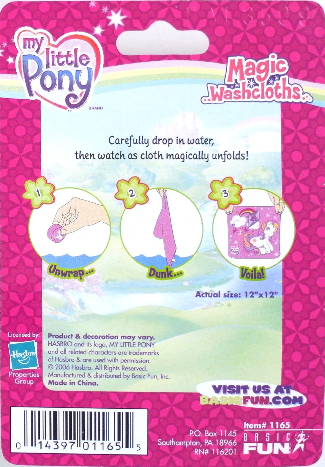 Magic Washcloths | My Little Pony G3 Wiki | Fandom
