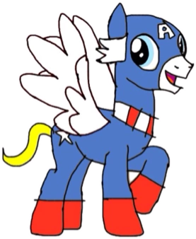 Captain America | My little pony YT Wiki | Fandom