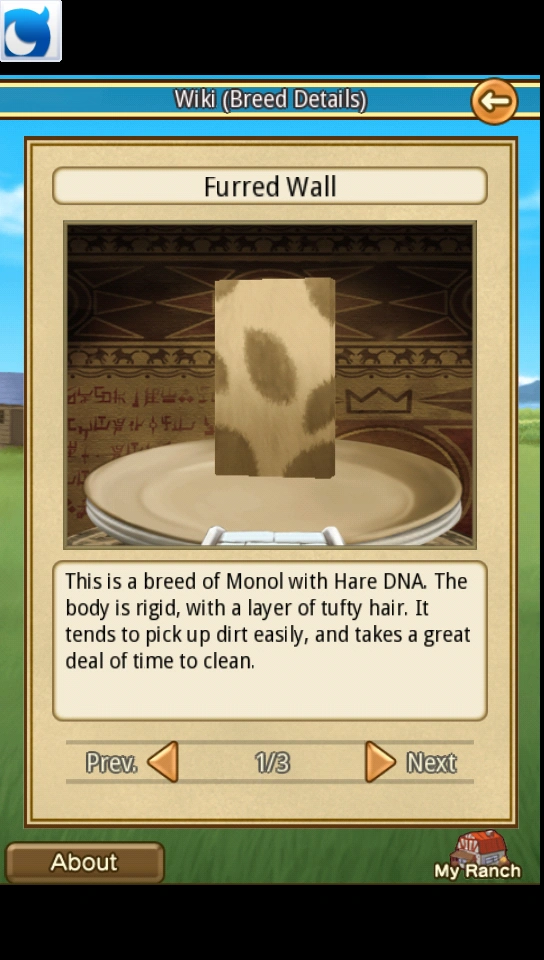 Furred Wall | My Monster Rancher Wiki | Fandom