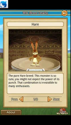 Hare | My Monster Rancher Wiki | Fandom