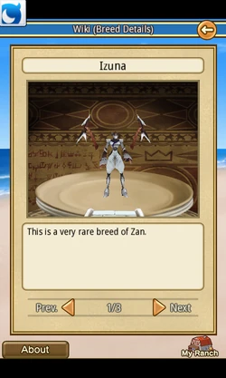 Izuna | My Monster Rancher Wiki | Fandom