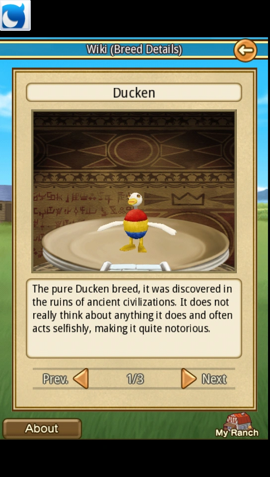 Ducken | My Monster Rancher Wiki | Fandom