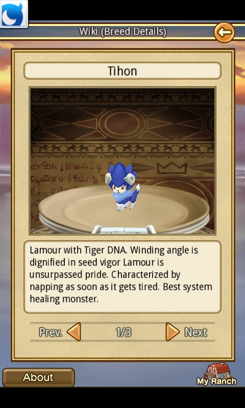 Tihon | My Monster Rancher Wiki | Fandom