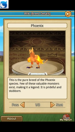 Phoenix | My Monster Rancher Wiki | Fandom