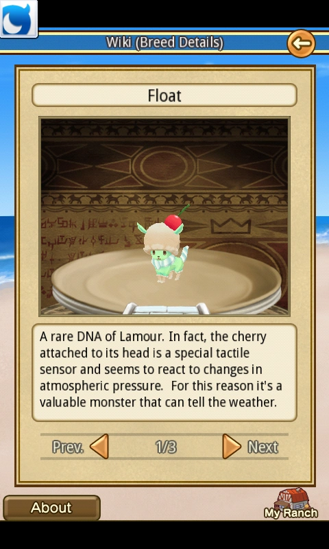 Float | My Monster Rancher Wiki | Fandom