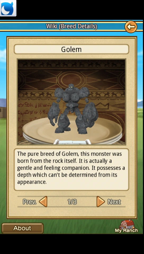 Golem Family | My Monster Rancher Wiki | Fandom