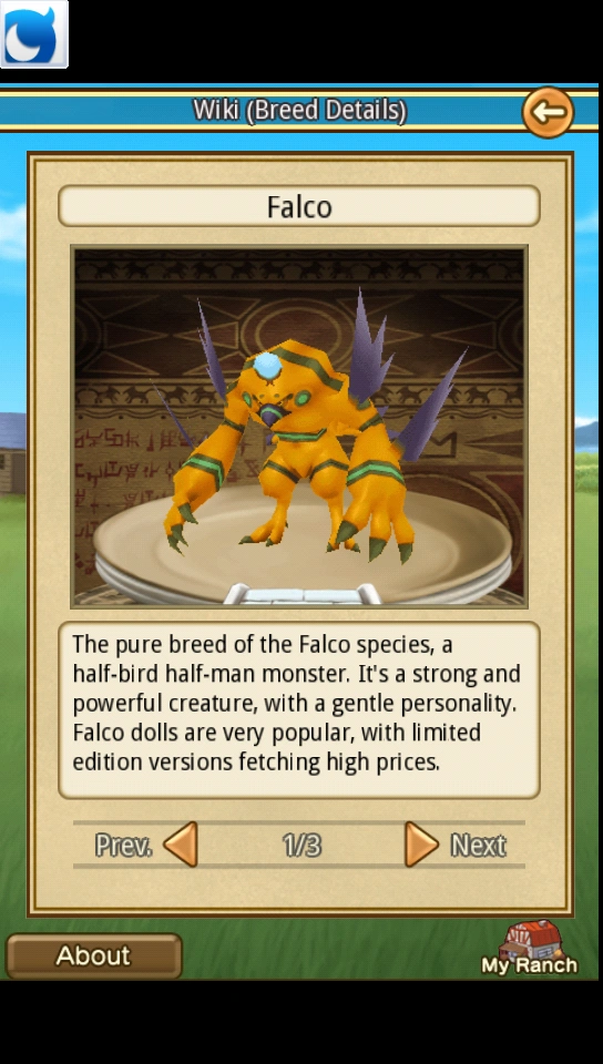 Falco Family | My Monster Rancher Wiki | Fandom