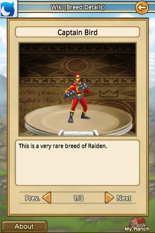 Captain Bird | My Monster Rancher Wiki | Fandom