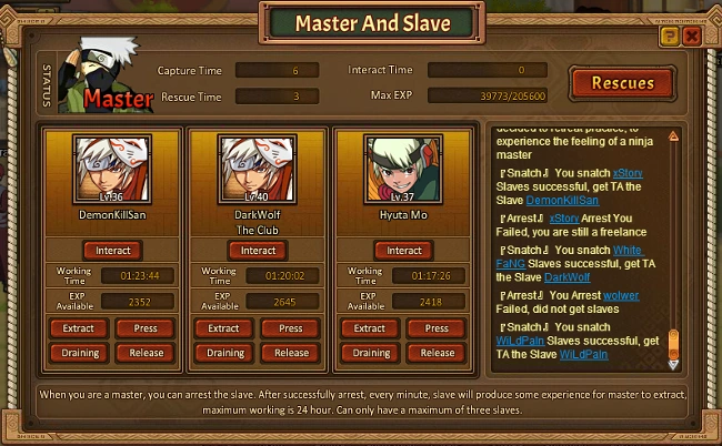 Master&Slave | Wiki Myninja | Fandom