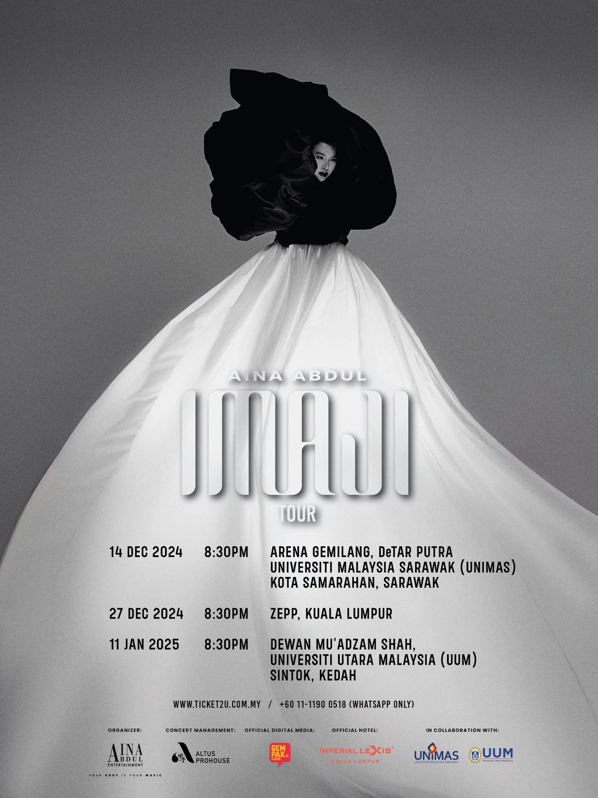 Aina Abdul Imaji Tour | Malaysian Pop Wiki | Fandom