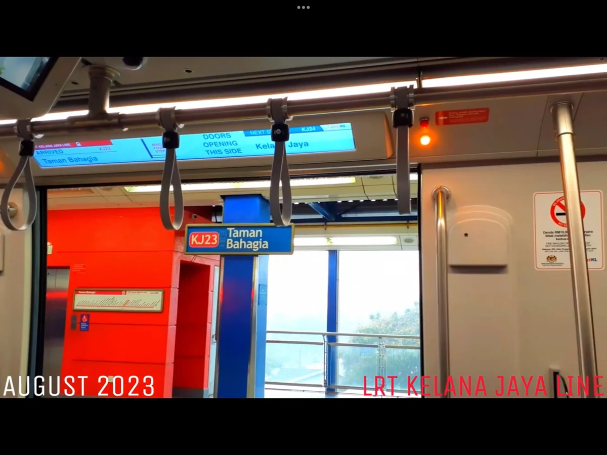 Taman Bahagia LRT station | RapidKL Wiki | Fandom