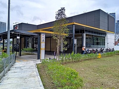 Raja Uda MRT station | RapidKL Wiki | Fandom