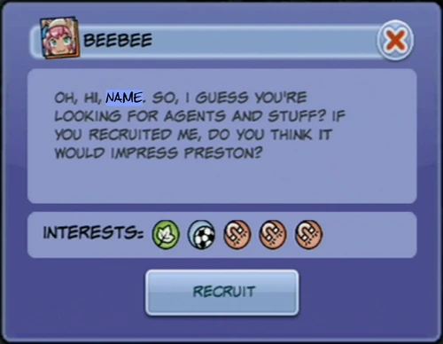 Beebee (MySims Agents) | MySims Wiki | Fandom