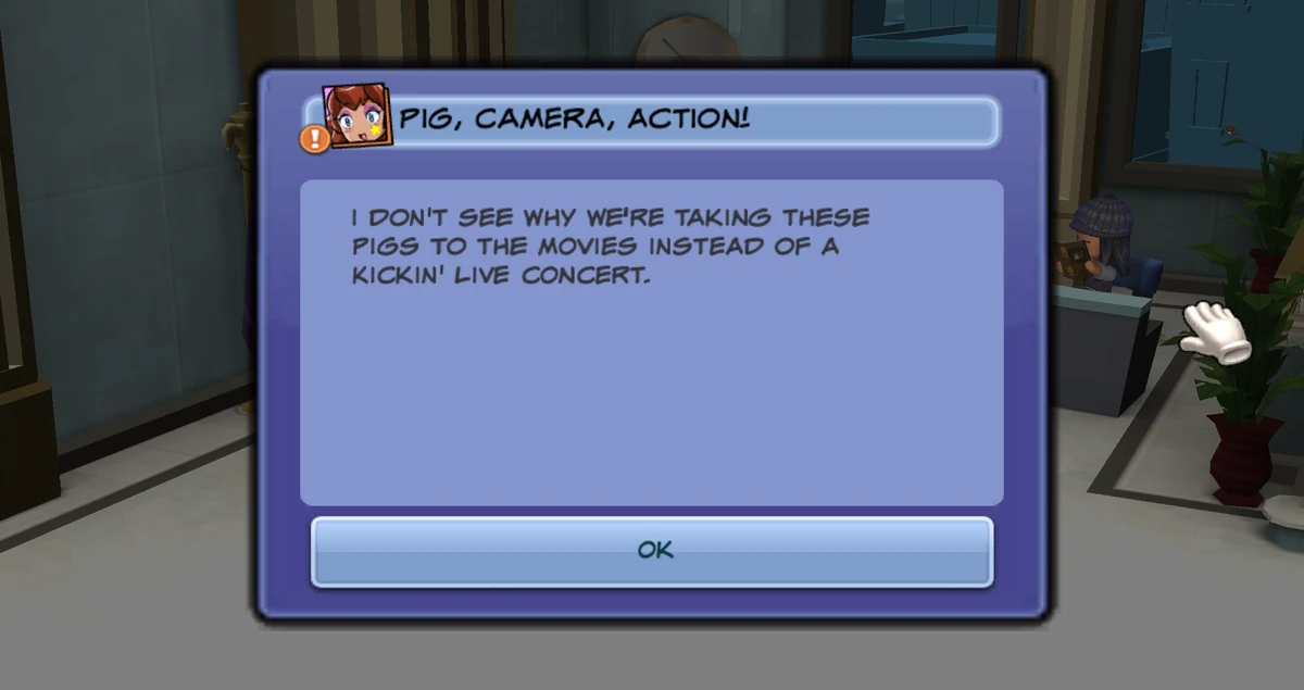 Pig, Camera, Action! | MySims Wiki | Fandom