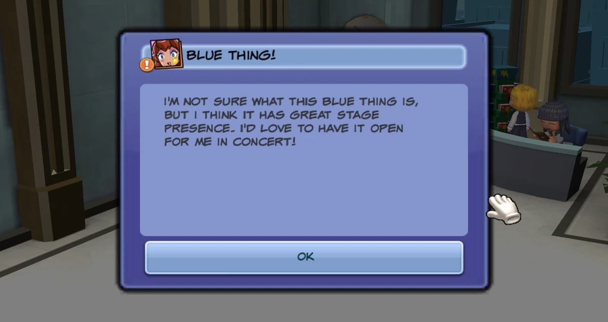 Blue Thing! | MySims Wiki | Fandom