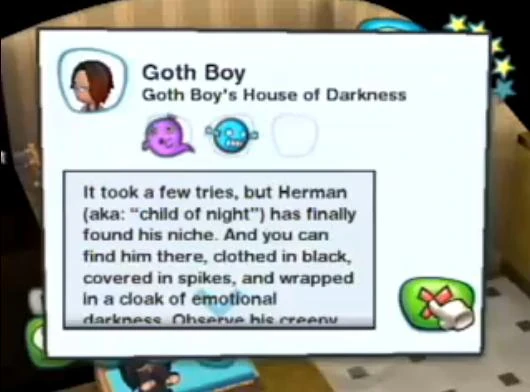 Goth Boy | MySims Wiki | Fandom