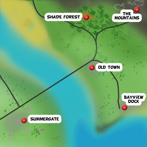 Map (MySims Townies) | My Sims Fanon | Fandom