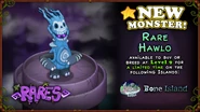 Rare Hawlo | My Singing Monsters Wiki | Fandom