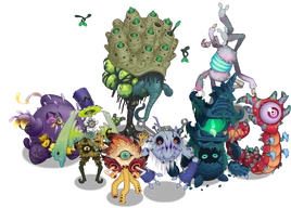 Paironormal Monsters | My Singing Monsters Wiki | Fandom