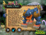 Rare T-Rox | My Singing Monsters Wiki | Fandom