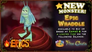 Epic Whaddle | My Singing Monsters Wiki | Fandom
