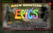 Epic Monsters | My Singing Monsters Wiki | Fandom