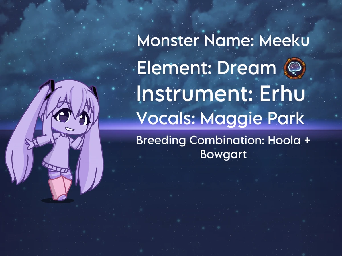 User blog:Miss cake123123/Meeku | My Singing Monsters Wiki | Fandom