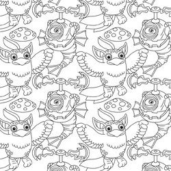 my singing monsters island coloring pages