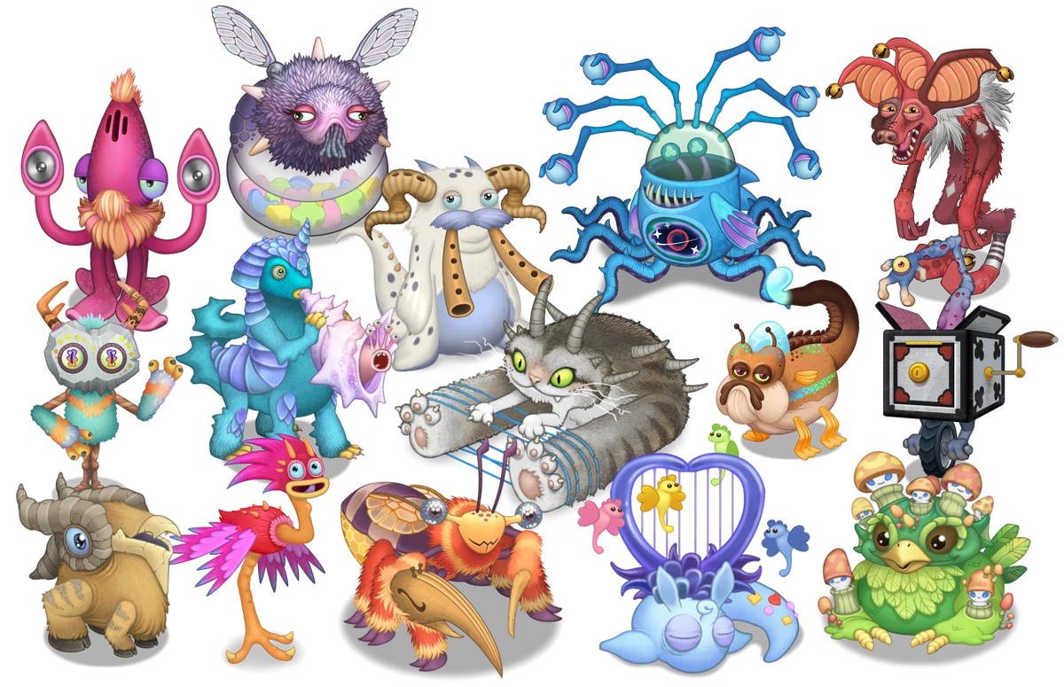 Mythical Monsters | My Singing Monsters Wiki | Fandom