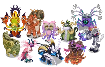Mythical Monsters | My Singing Monsters Wiki | Fandom