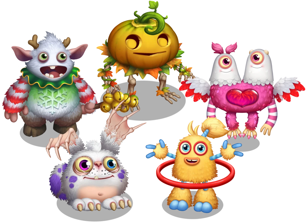 Seasonal Monsters/DoF | My Singing Monsters Wiki | Fandom