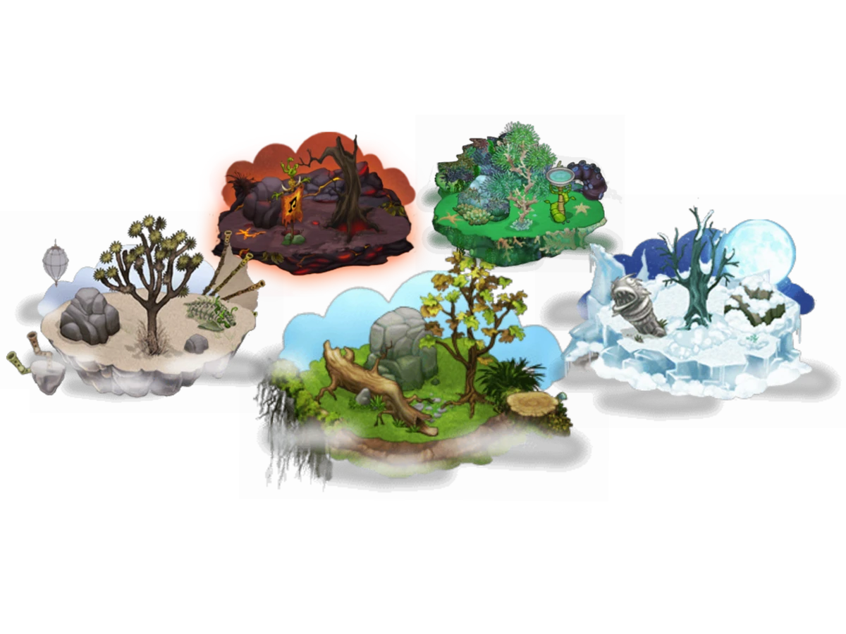 Natural Islands | My Singing Monsters Wiki | Fandom