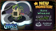 Rare Wheezel | My Singing Monsters Wiki | Fandom