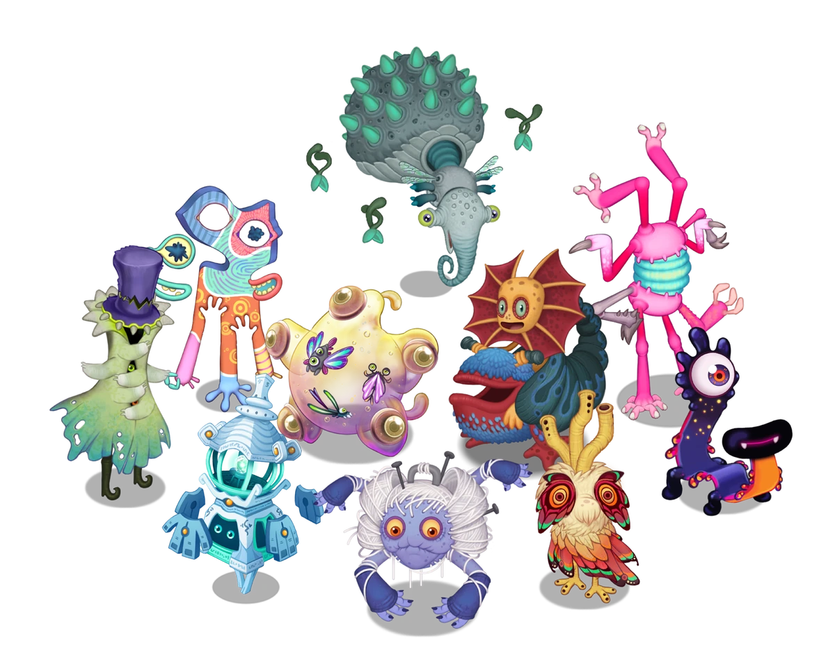 Paironormal Monsters | My Singing Monsters Wiki | Fandom