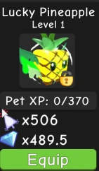 Lucky Pineapple | Mystery Clickerss Wiki | Fandom