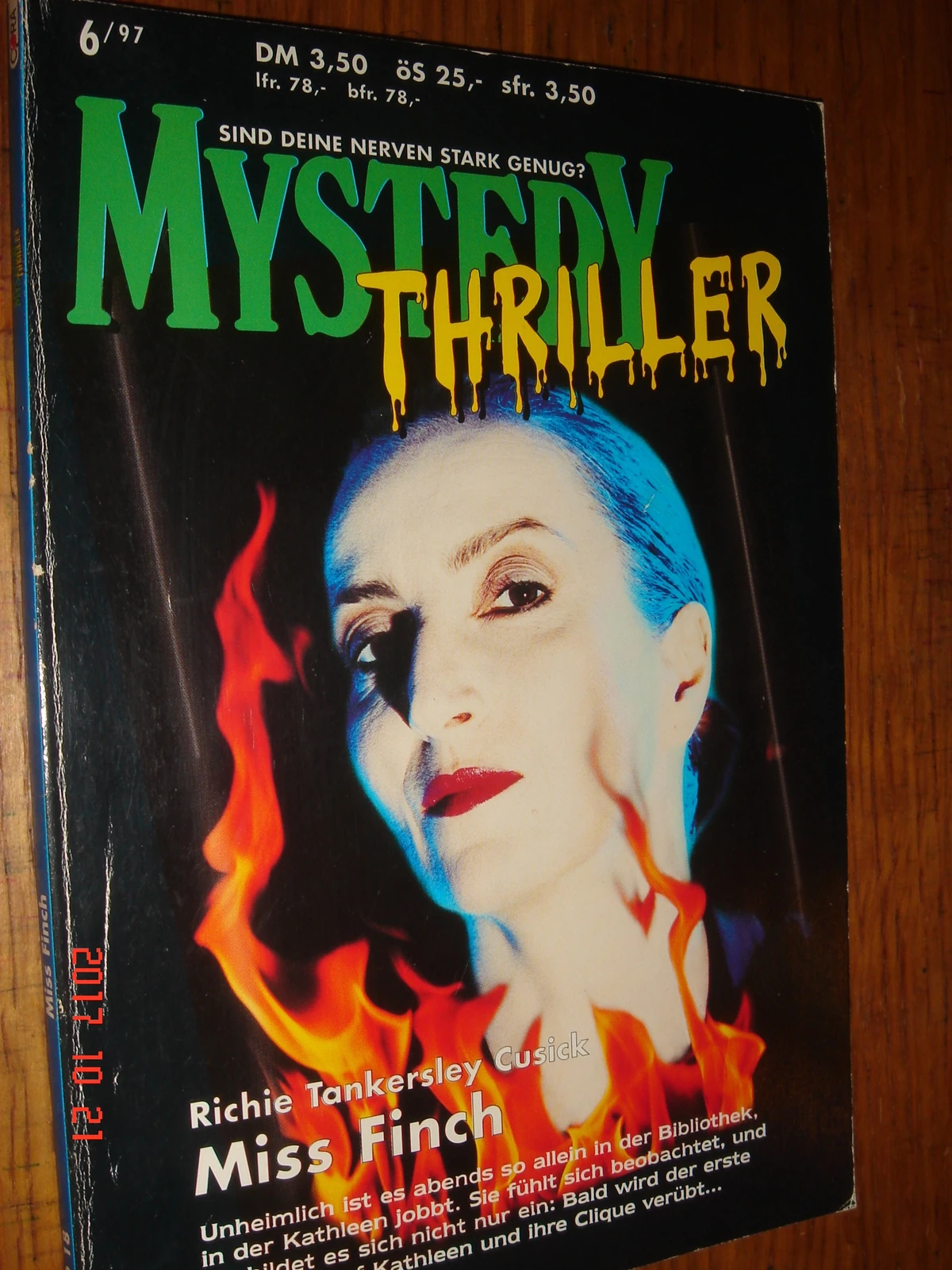 Miss Finch | Mystery Romanreihe Wiki | Fandom