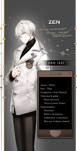 Zen | Wikia Mystic Messenger | Fandom
