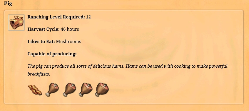 Pig | Villagers and Heroes Reborn – Wiki | Fandom