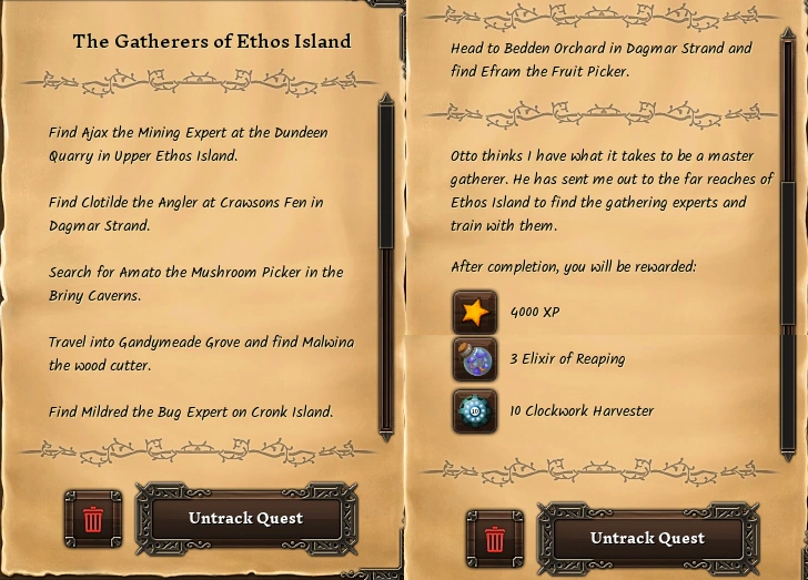 The Gatherers of Ethos Island | Villagers and Heroes Reborn – Wiki | Fandom