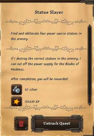 Statue Slayer | Villagers and Heroes Reborn – Wiki | Fandom