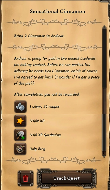 Sensational Cinnamon | Villagers and Heroes Reborn – Wiki | Fandom