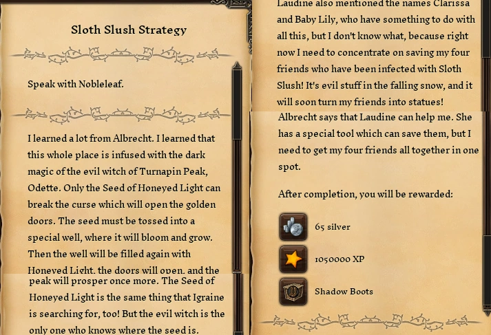 Sloth Slush Strategy | Villagers and Heroes Reborn – Wiki | Fandom