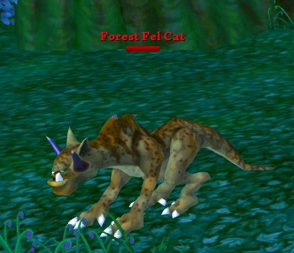 Forest Fel Cat | Villagers and Heroes Reborn – Wiki | Fandom
